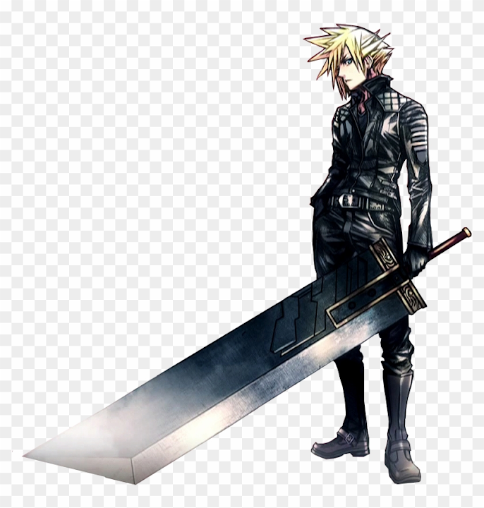 Free: Cloud From That Bizarre Motorcycle Game - Cloud Strife G Bike, HD ...