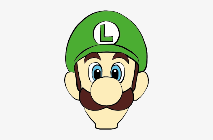 Free: Luigi Face - Mario And Luigi Face PNG Image | Transparent PNG ...