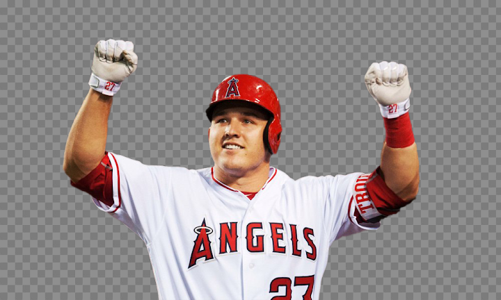 Free: Mike Trout Transparent Background PNG - nohat.cc