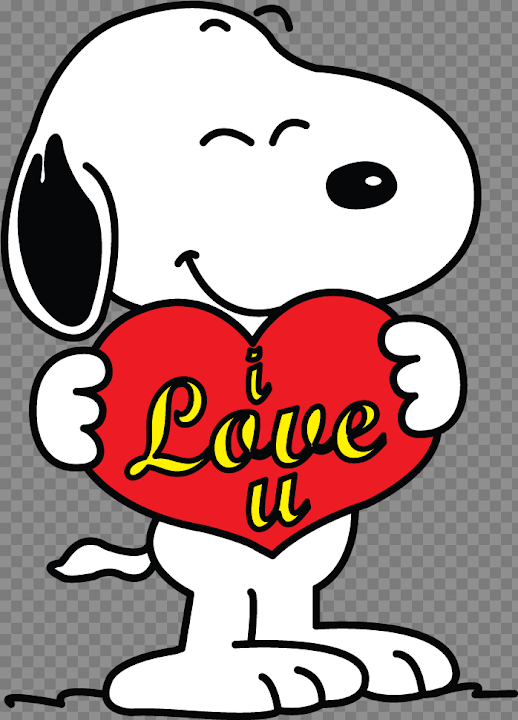 Free: HD Snoopy Heart Step4 - Valentines Day Drawings Easy Transparent ...