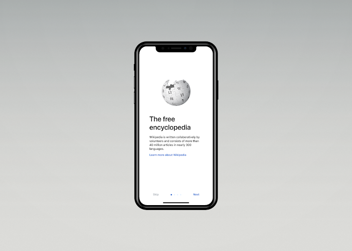 Free: File:Wikipedia iOS app November 2017 mockup 1.png - Wikimedia ...