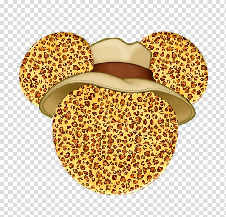Free: Yellow and orange leopard Mickey head , Mickey Mouse Minnie Mouse ...