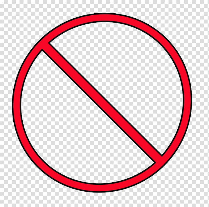 Free: No symbol Sign , no smoking transparent background PNG clipart ...
