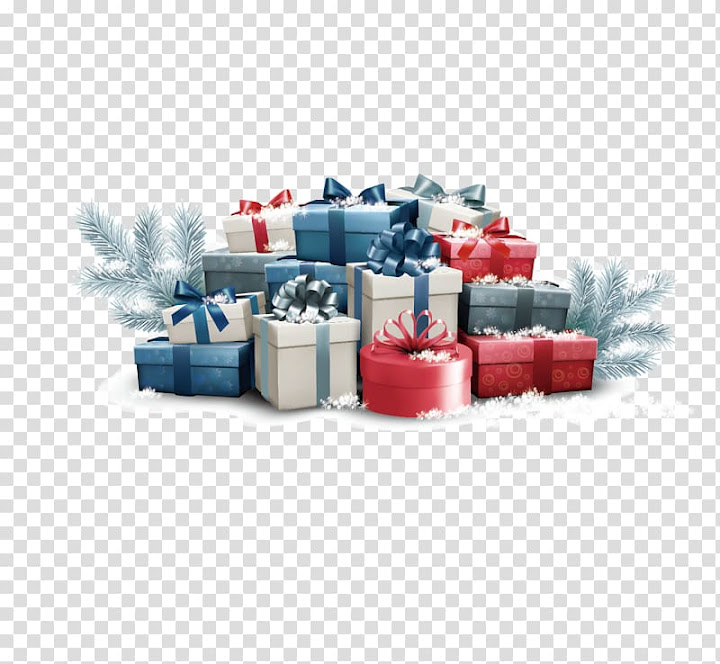 Free: Christmas gift Christmas gift Illustration, Variety of Christmas ...