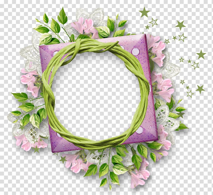 Free: Borders and Frames Paper Frames Flower, leaf frame transparent ...