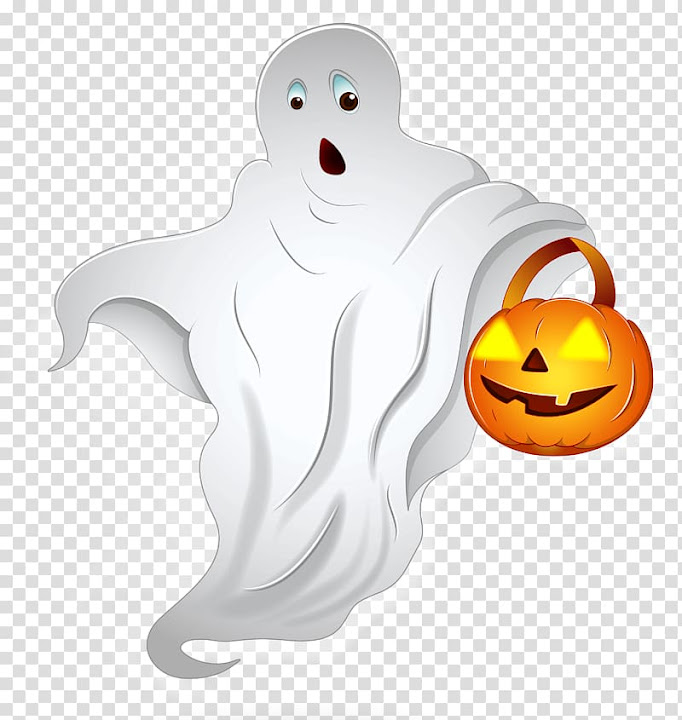 Free: Halloween costume Ghost Jack-o\'-lantern , baptism transparent ...
