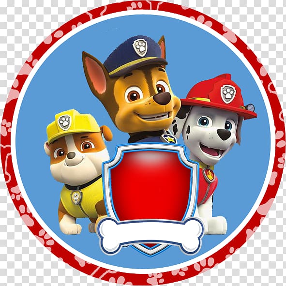 Free: Paw Patrol Chase, Marshal and Rubble, Wedding invitation Birthday ...