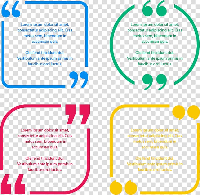 Free: Template Quotation mark, Symbol dialog box, text on background ...