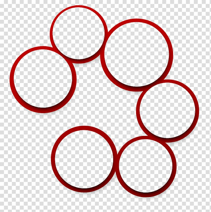 Free: Circle Red, Six rings transparent background PNG clipart - nohat.cc