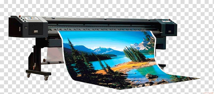 Free: Black and white printer illustration, Printing press Vinyl ...