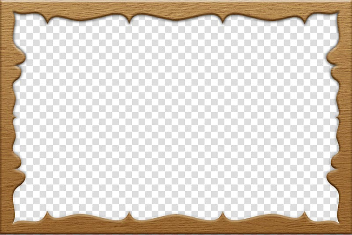 Free: Brown frame illustration, Borders and Frames frame Framing , Wood Border transparent ...