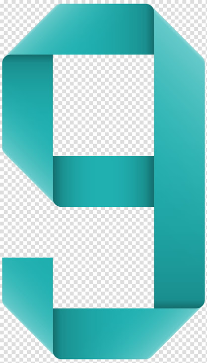 Free: Teal number 9 , Newton Red Ribbon Blue ribbon Restaurant, Ribbon ...