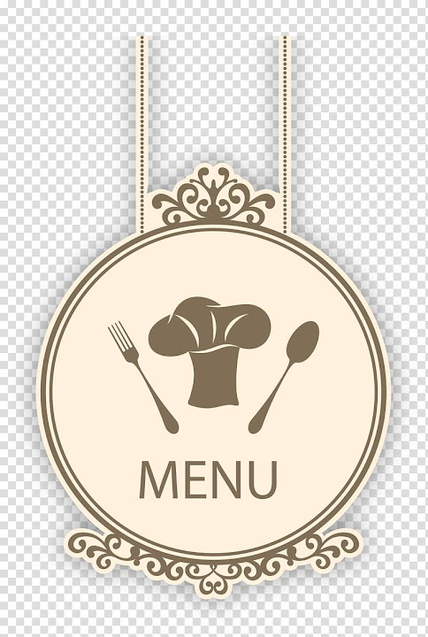 Free: Menu illustration, Fast food Menu Restaurant The Chefs House, The ...