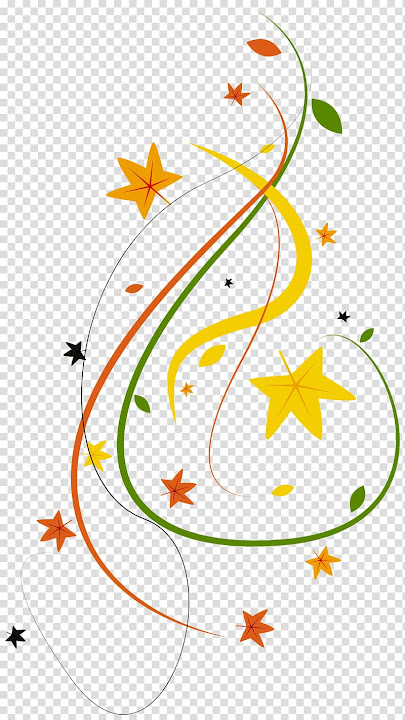 Free: Autumn, Painted streamer transparent background PNG clipart ...