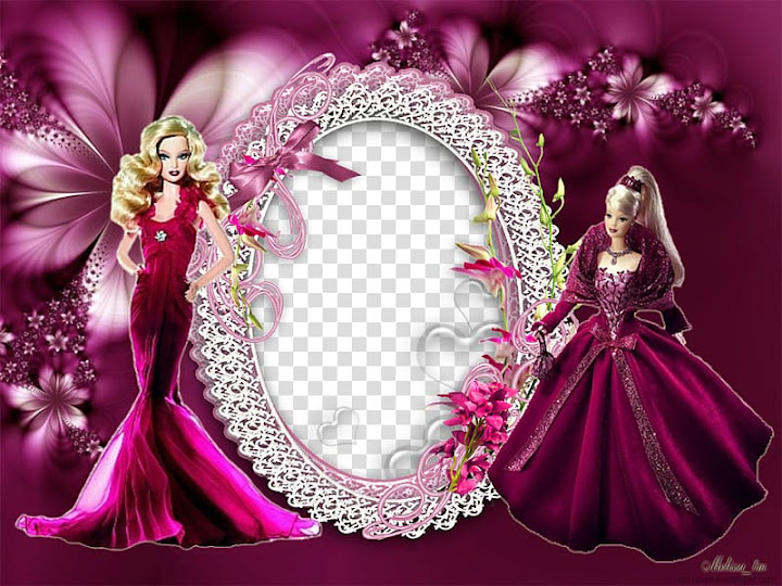 Free: Barbie in pink dresses, Flower Rose Valentines Day , Barbie ...