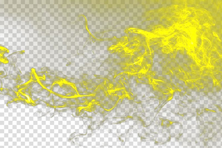 Free: Yellow smoke illustration, Graphic design Yellow , Yellow smoke ...