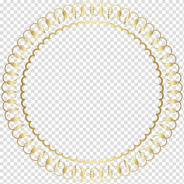 Free: Gold floral wreath , .xchng , Decorative Round Border Frame ...