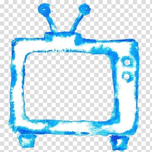 Free: Television Watercolor painting Drawing, Drawing TV transparent ...