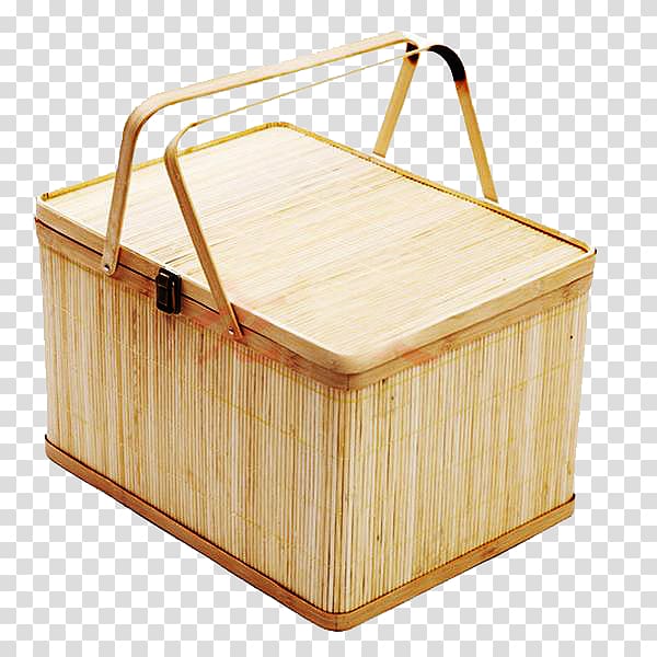 Free: Box Basket Bamboo, A bamboo frame material transparent background ...