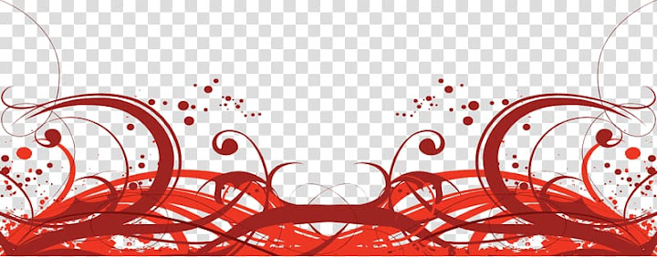 Free: Red abstract , Red Line Euclidean , Red Line border transparent ...