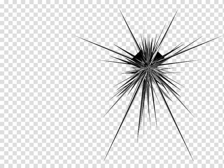 Free: FREE RENDERS, silver and black spike abstract transparent ...