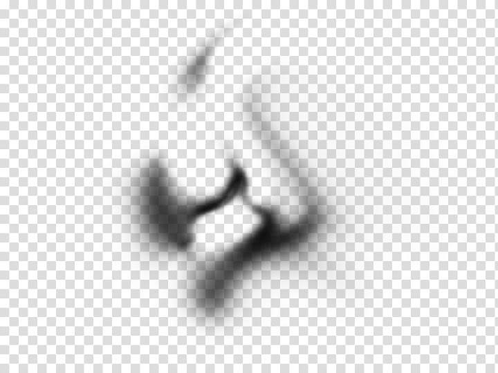 Free: Smoke and Fire Brushes, black and white abstract painting ...