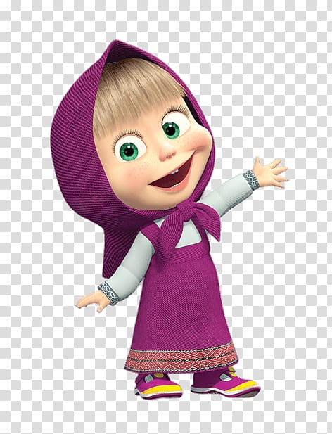 Free: Animated , Masha and the Bear Animation, bear transparent ...