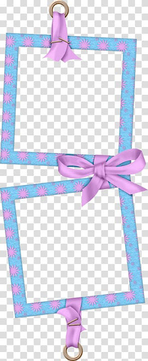 Free: Ribbon Frames, Cartoon painted pink ribbon bow transparent ...
