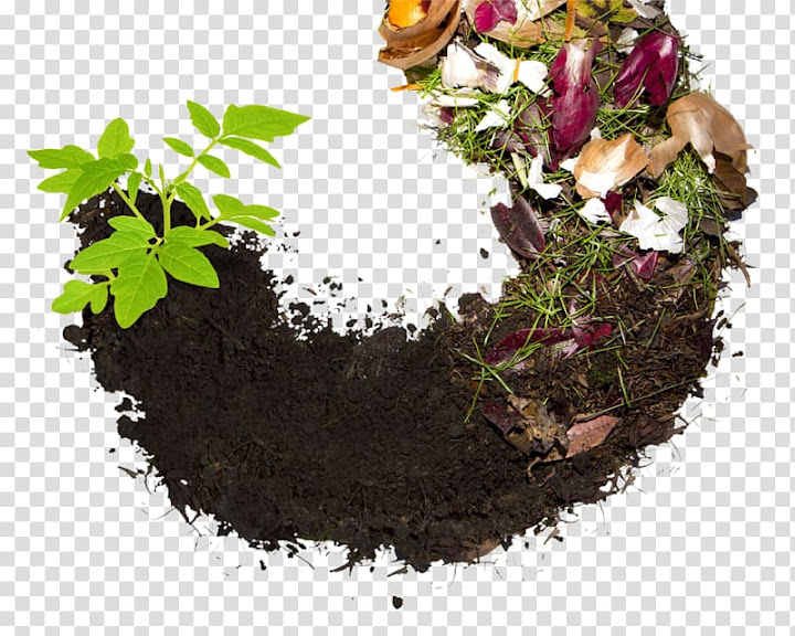Free: Compost Biodegradable waste Food waste Recycling, heap of ...