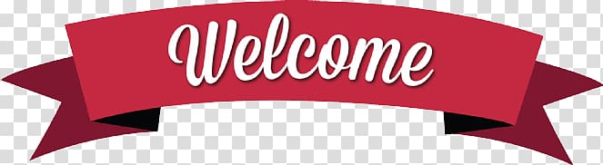 Free: Welcome sign, Classic Red Welcome Banner transparent background ...