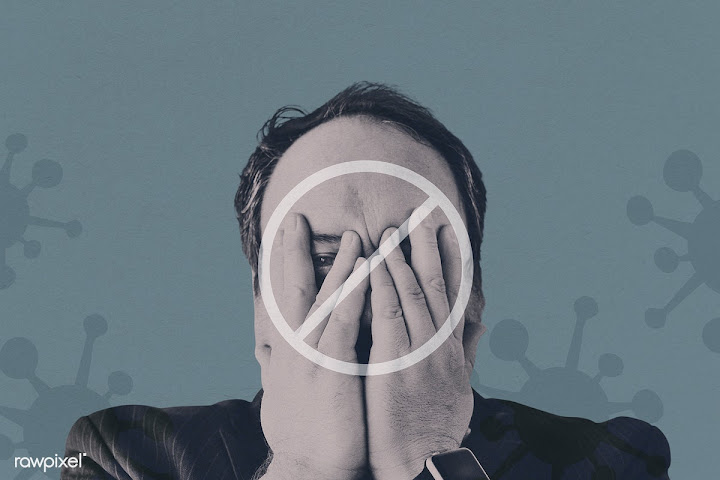 Free: Avoid touching your face to prevent the coronavirus infection ...