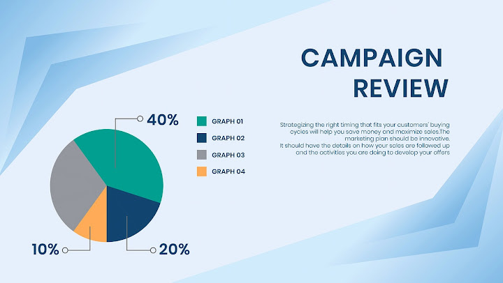 Free: Campaign review presentation vector slide editable template ...