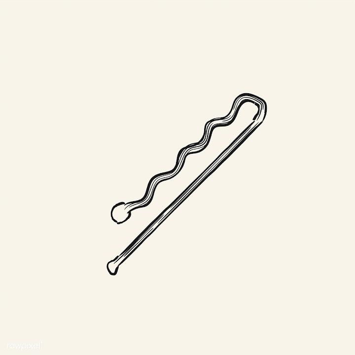 Free: Vintage illustration of a hairpin | Free stock vector - 324734 ...