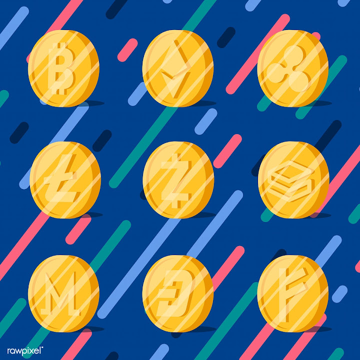 Free: Set of various cryptocurrencies electronic ca.. | Free stock ...