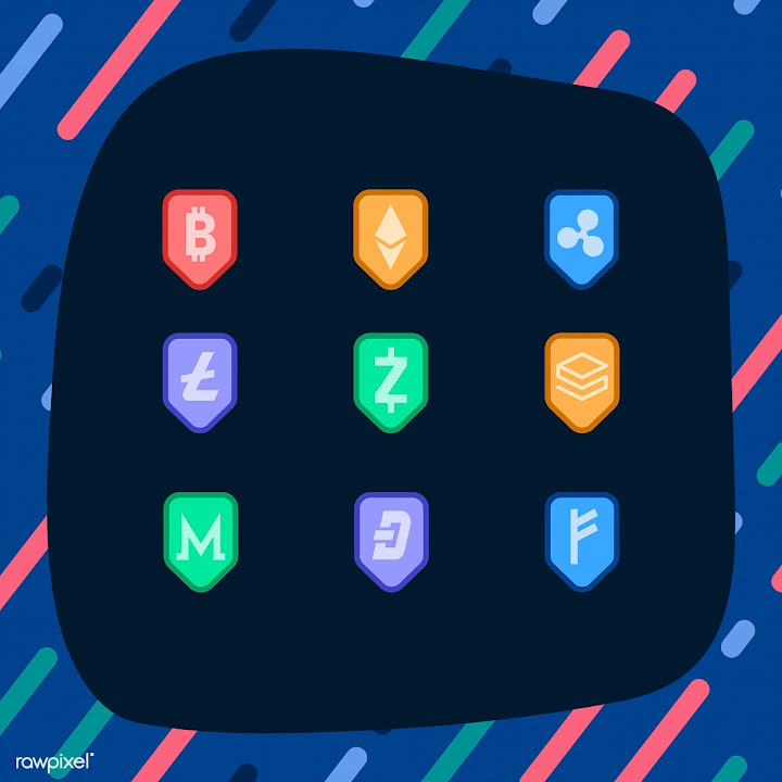 Free: Set of various cryptocurrencies electronic ca.. | Free stock ...
