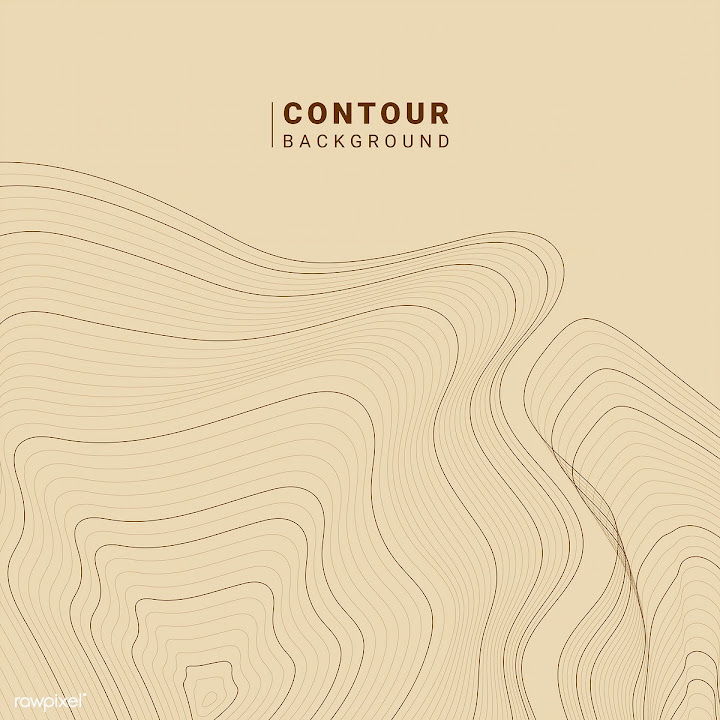 Free: Brown abstract contour lines illustration | Free stock vector ...