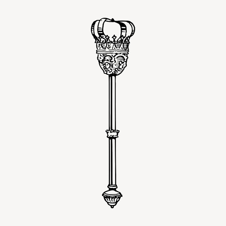 Free: Scepter clipart, vintage medieval royal | Free Vector - rawpixel ...