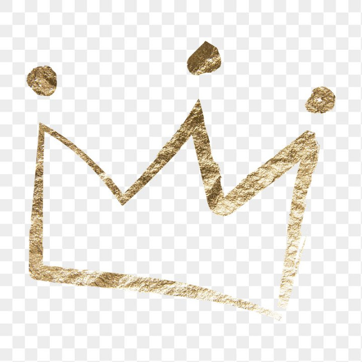 Free: Crown png sticker, gold aesthetic | Free PNG Illustration ...