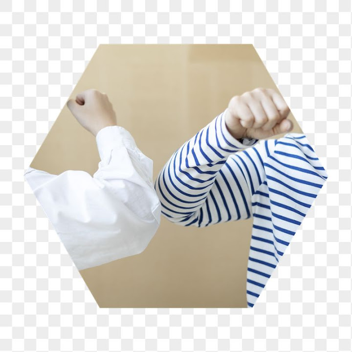 Free: Elbow bump png badge sticker, | Free PNG - rawpixel - nohat.cc