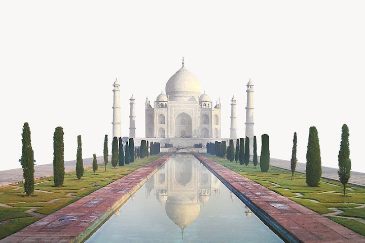 Free: Taj Mahal border background, travel | Free Photo - rawpixel ...