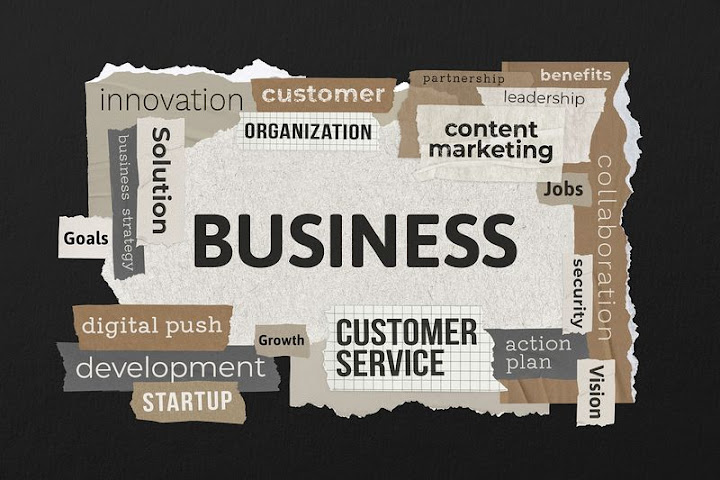 Free: Business word, torn paper typography | Free PSD - rawpixel - nohat.cc