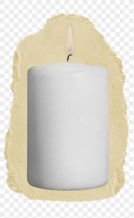 Free: White scented png candle sticker, | Free PNG - rawpixel - nohat.cc