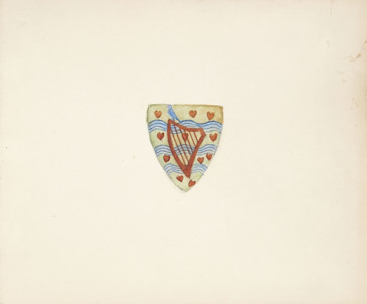 Free: Coat of arms with harp | Free Photo - rawpixel - nohat.cc
