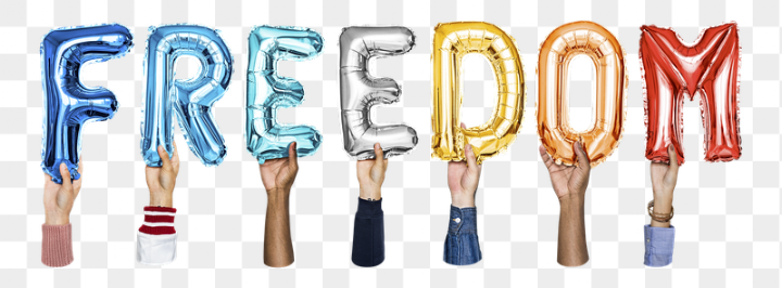 Free: Freedom word png, hands holding | Free PNG - rawpixel - nohat.cc