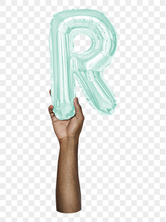 Free: R png English alphabet, balloon | Free PNG - rawpixel - nohat.cc