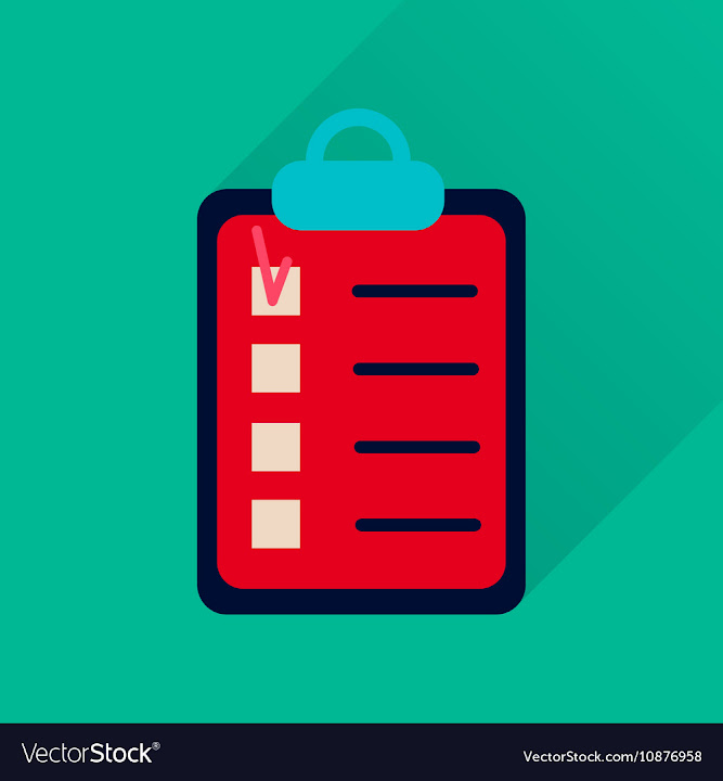 Free: Flat icon with long shadow Business questionnaire vector image ...