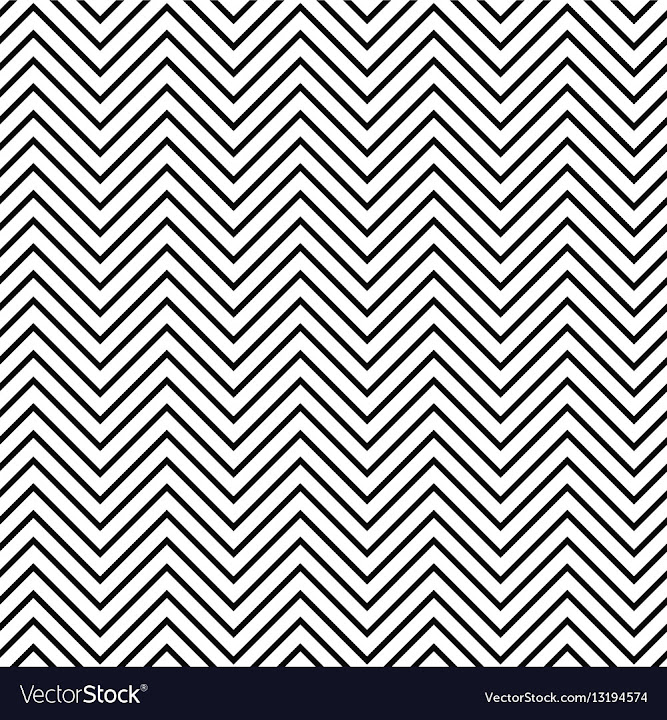 Free: Black and white seamless zig zag line pattern vector image - nohat.cc