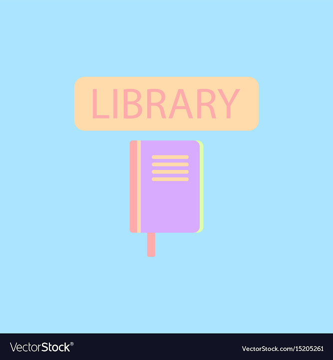 Free: Library book vector image - nohat.cc