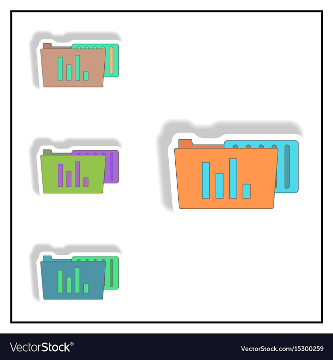 Free: Infographic on folder and blank vector image - nohat.cc