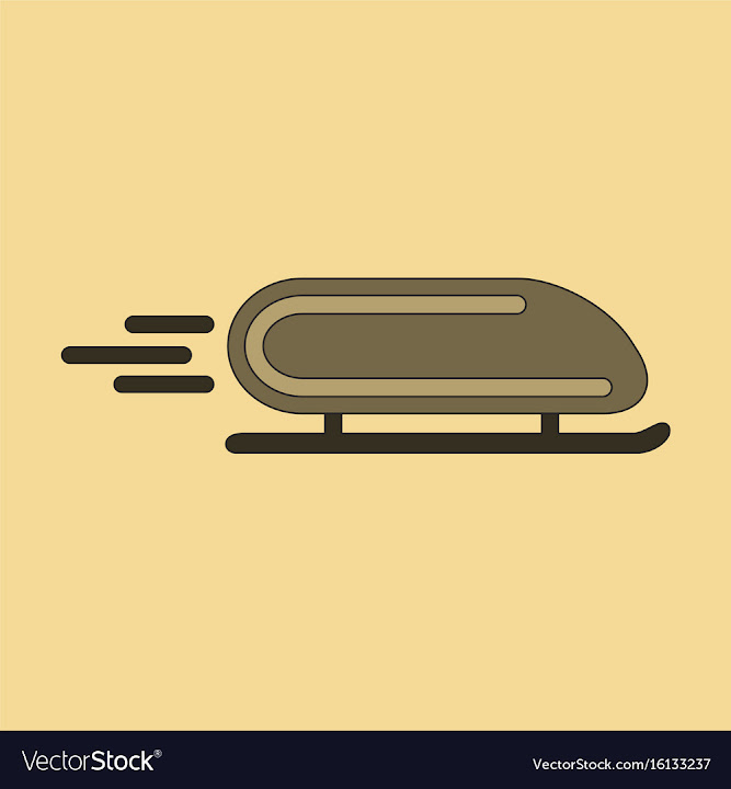 Free: Icon in flat design bobsled vector image - nohat.cc